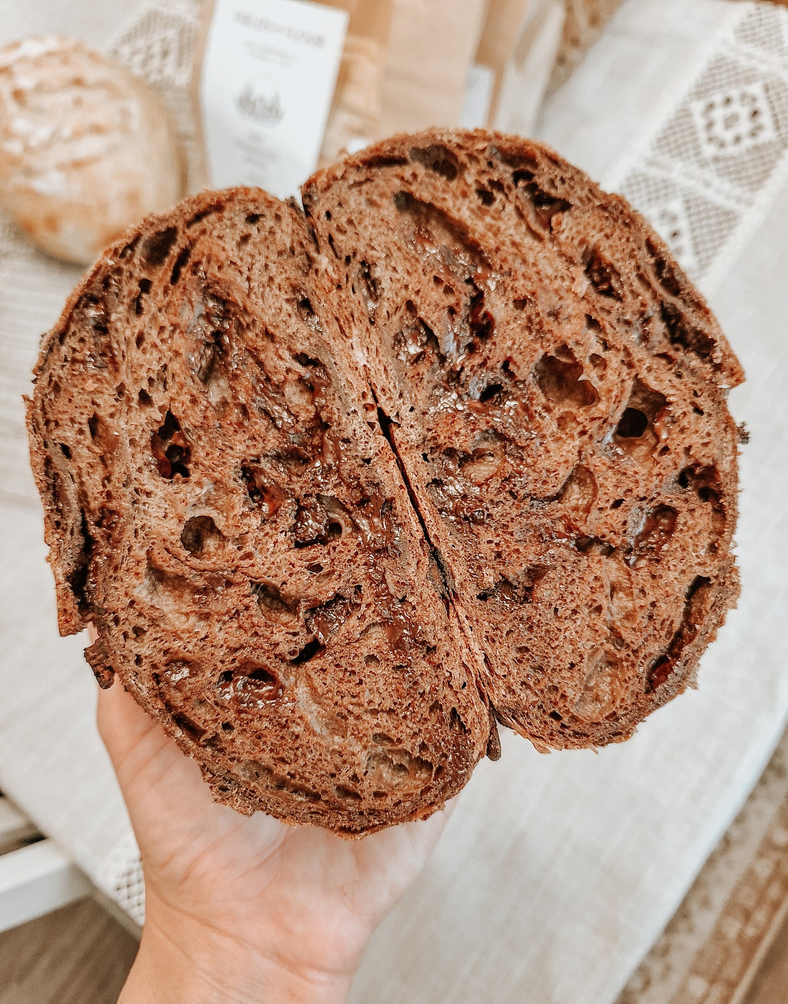 Chocolate Chip Sourdough Boule-recipe - Etsy