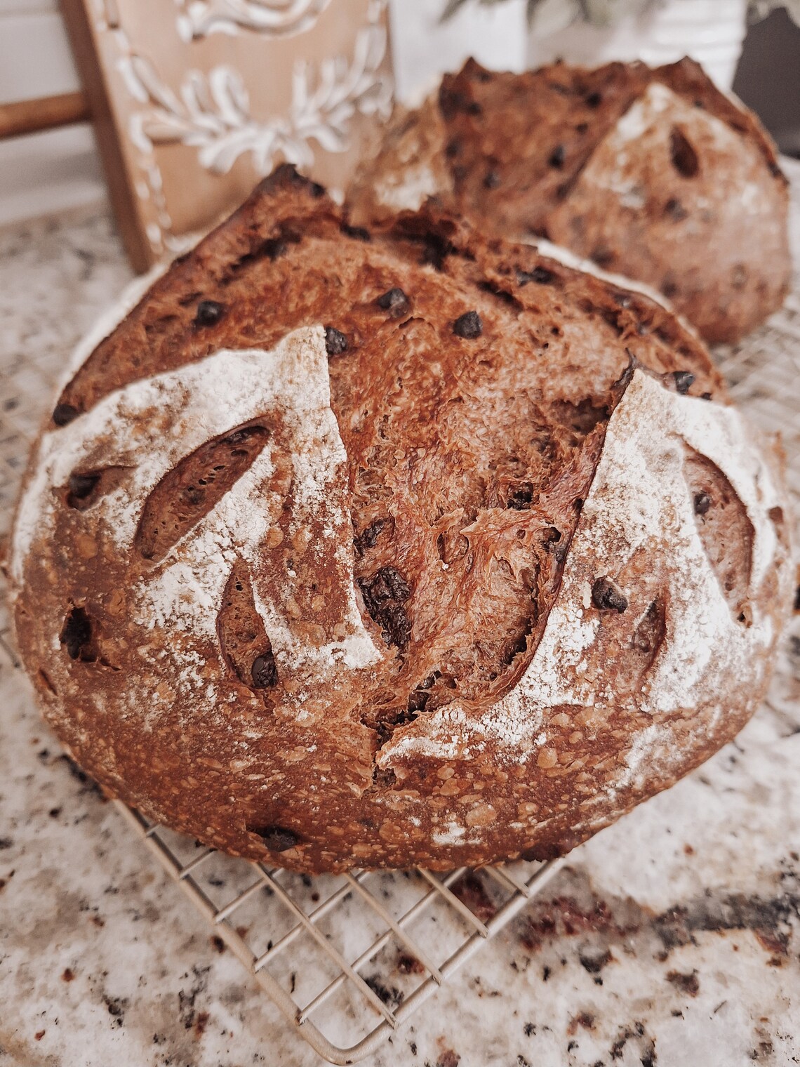 Chocolate Chip Sourdough Boule-recipe - Etsy