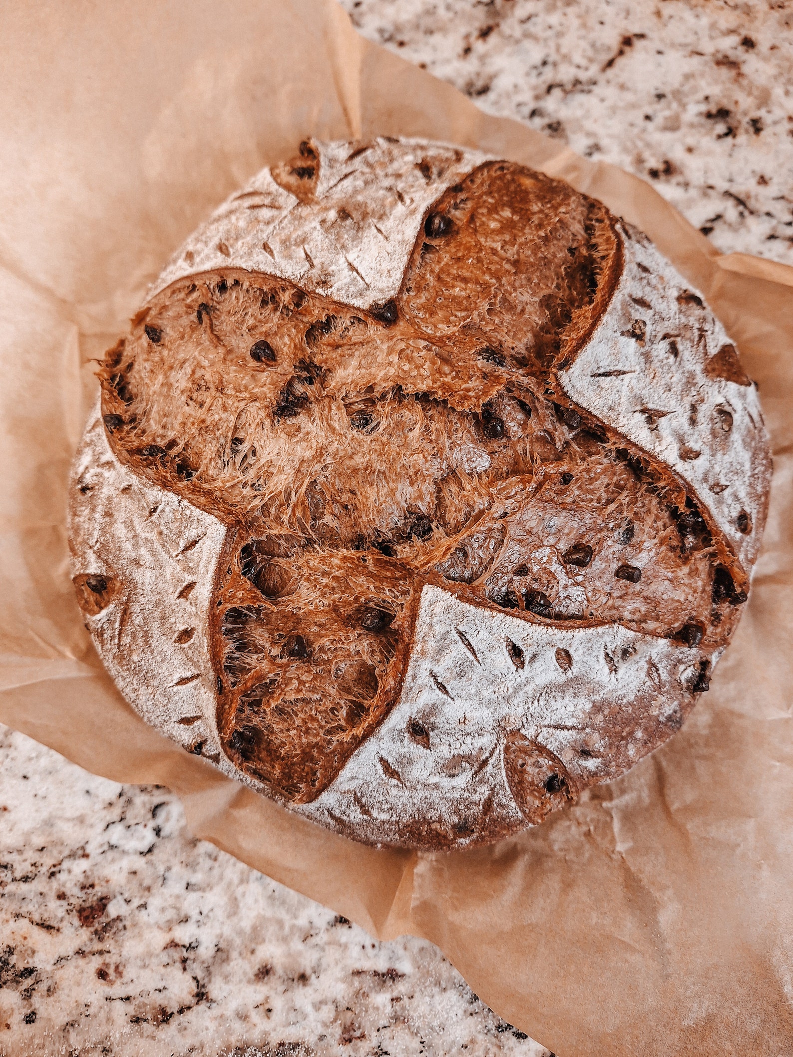 Chocolate Chip Sourdough Boule-recipe - Etsy