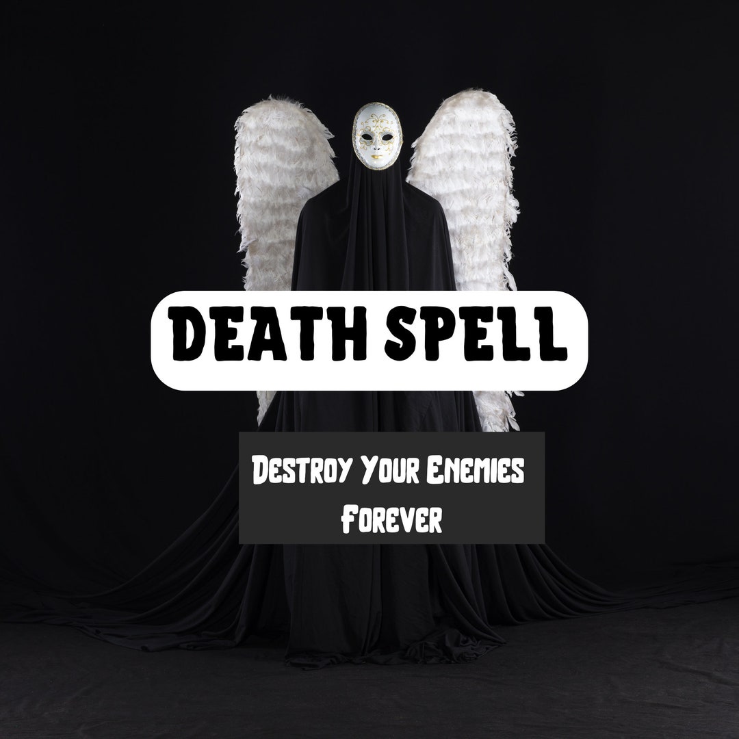 Death Spell, Powerful Death Spell, Strongest Spell - Etsy