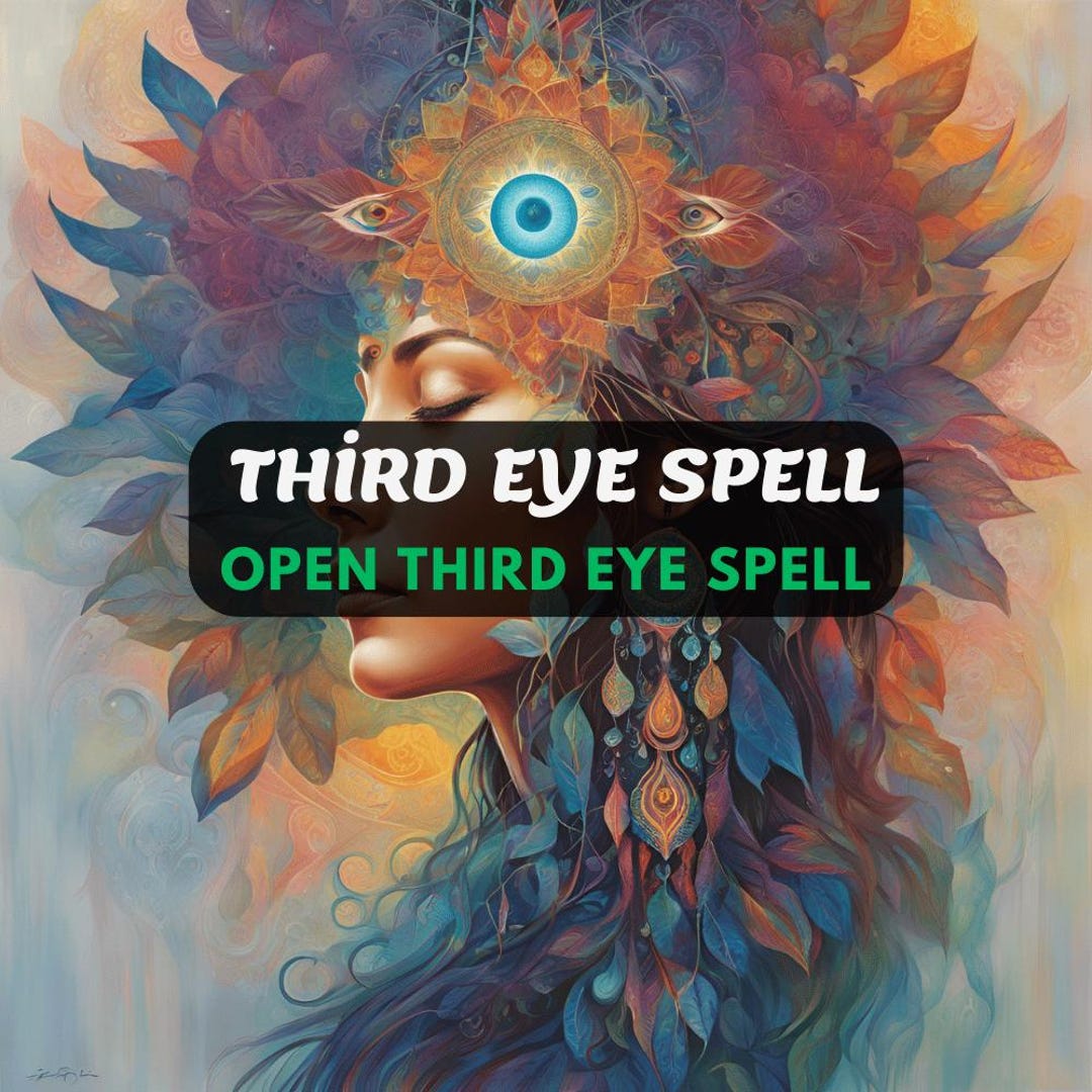 Third Eye Opening Spell, 3rd Eye Activation Spell, Hidden Abilities ...