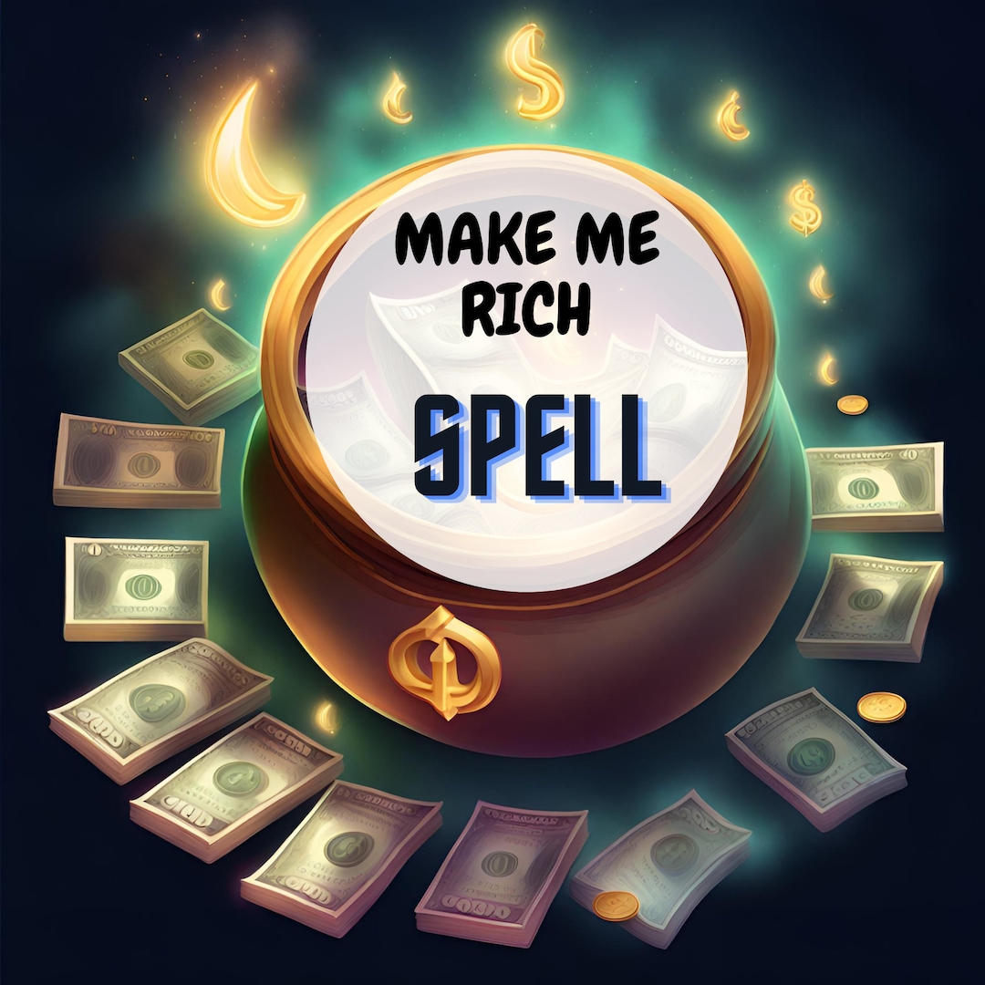 Make Me Rich Spell, Money Spell, Wealth Spell, Powerful Spell - Etsy