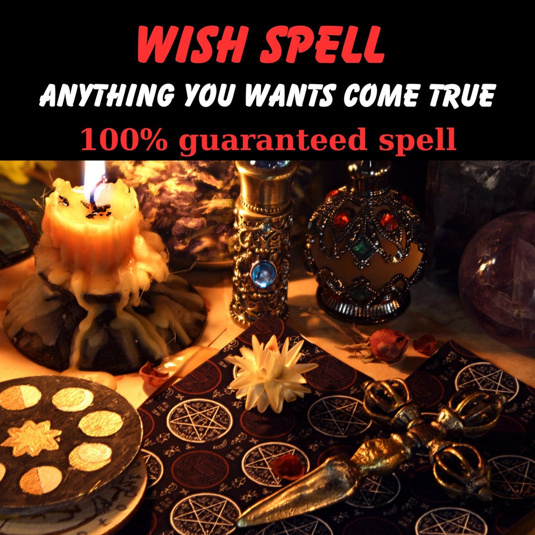 Make a Wish Spell, Custom Spell Casting, Money, Success, Happiness ...