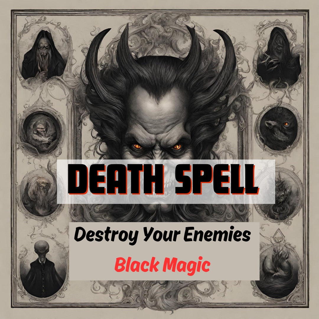 Ultimate Powerful Death Spell, Strongest Death Spell - Etsy