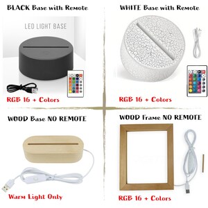 Chef LED Lamp Multicolor 3d Illusion Night Light Lamp Unique Gift for ...