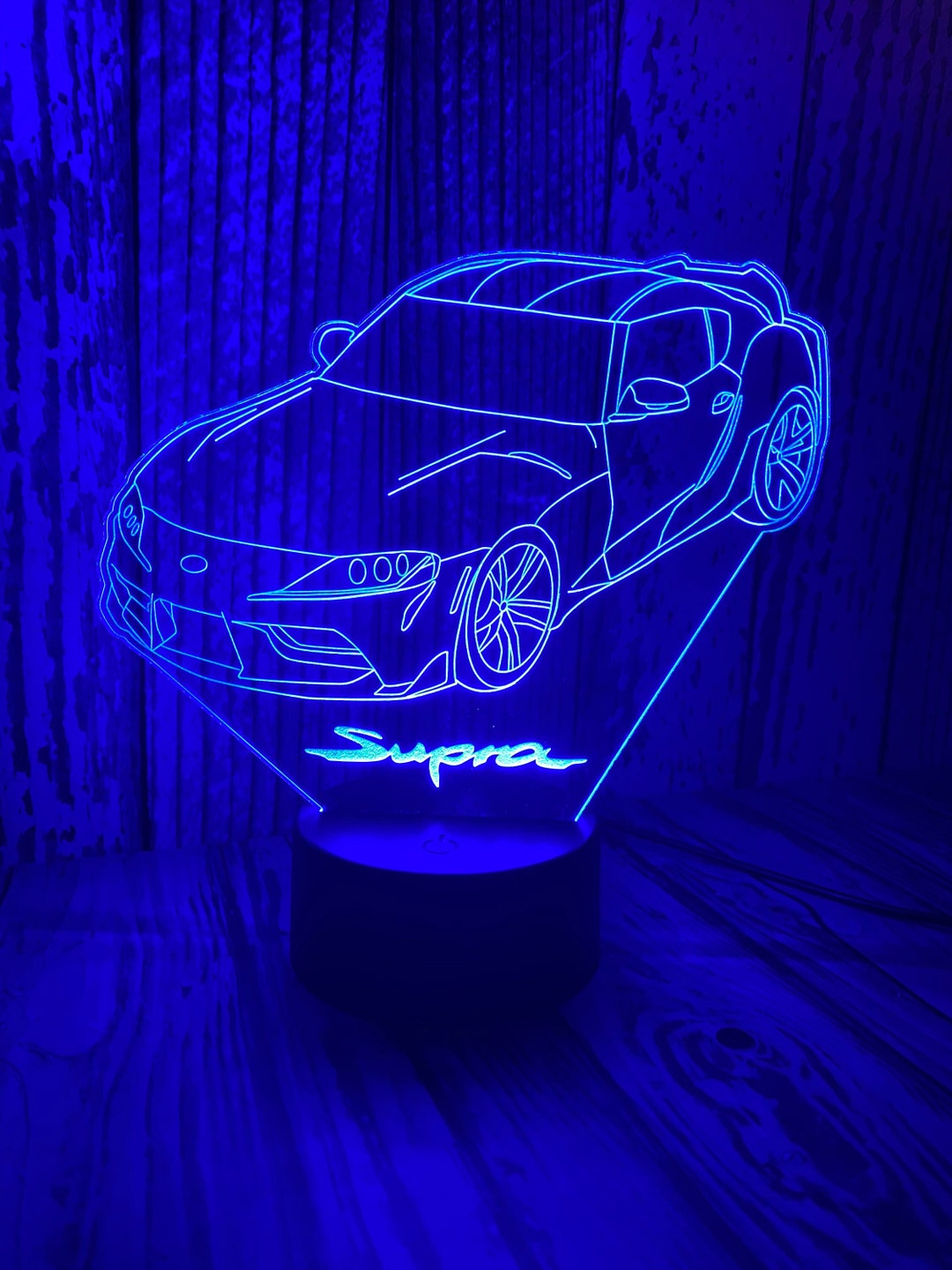 Personalized Customized Toyota Supra MK5 LED Light Led Lamp 3d LED ...