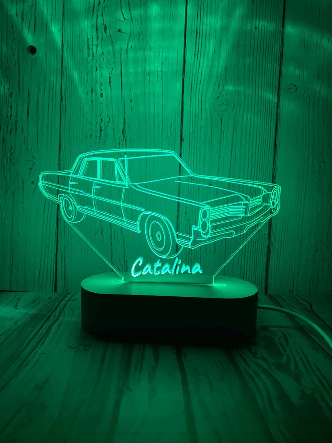 Personalized Pontiac Catalina LED Light Led Lamp 3d LED Multicolor Gift ...