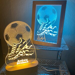 Chef LED Lamp Multicolor 3d Illusion Night Light Lamp Unique Gift for ...