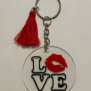 Love Keychains - Etsy