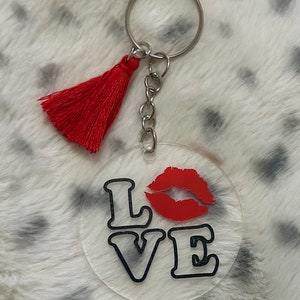 Love Keychains - Etsy