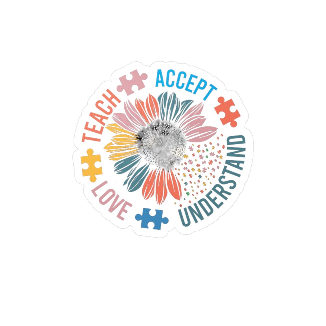 Autism Acceptance Kiss-cut Vinyl Decals - Etsy