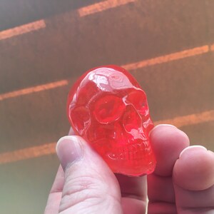 Small Resin Skulls | Skull Decoration | Epoxy Skull | Human Skull (2 ...