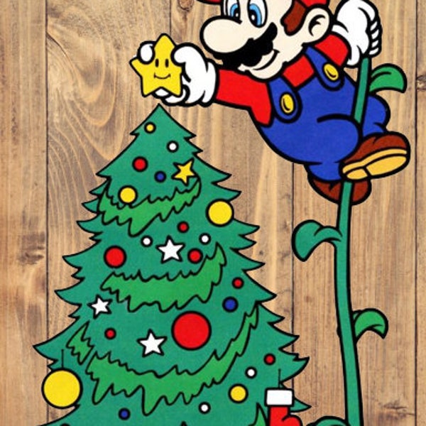 Super Mario Dtf Transfer - Etsy