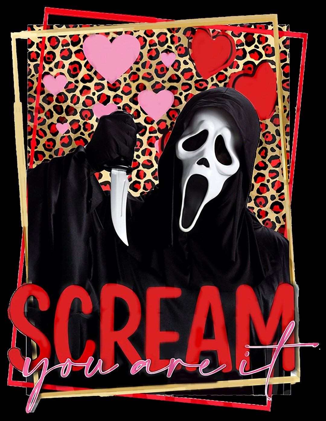 Scream You Are It DTF Heat Transfer - Etsy