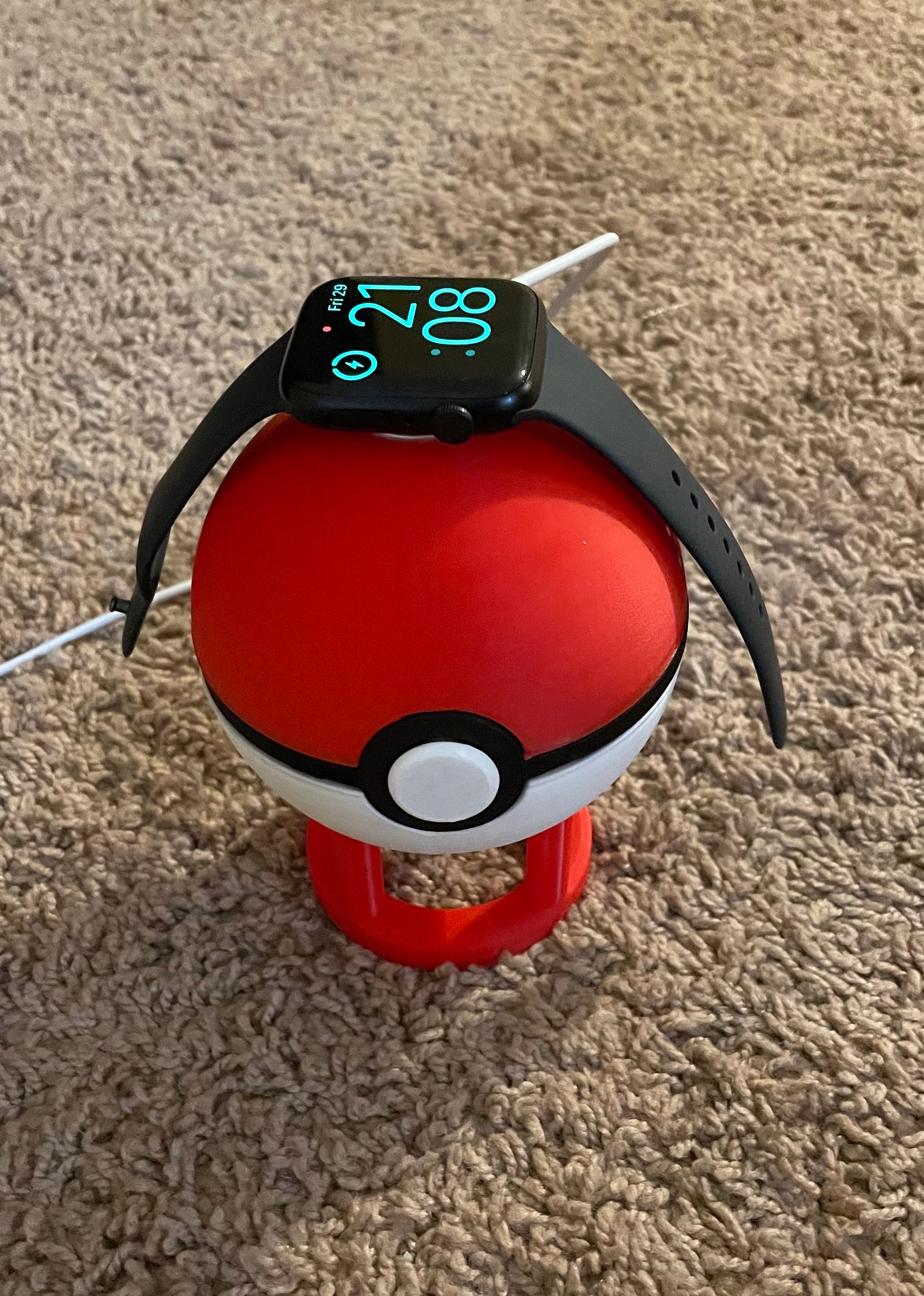 Pokeball Apple Watch Charging Stand Apple Watch Charger Stand - Etsy