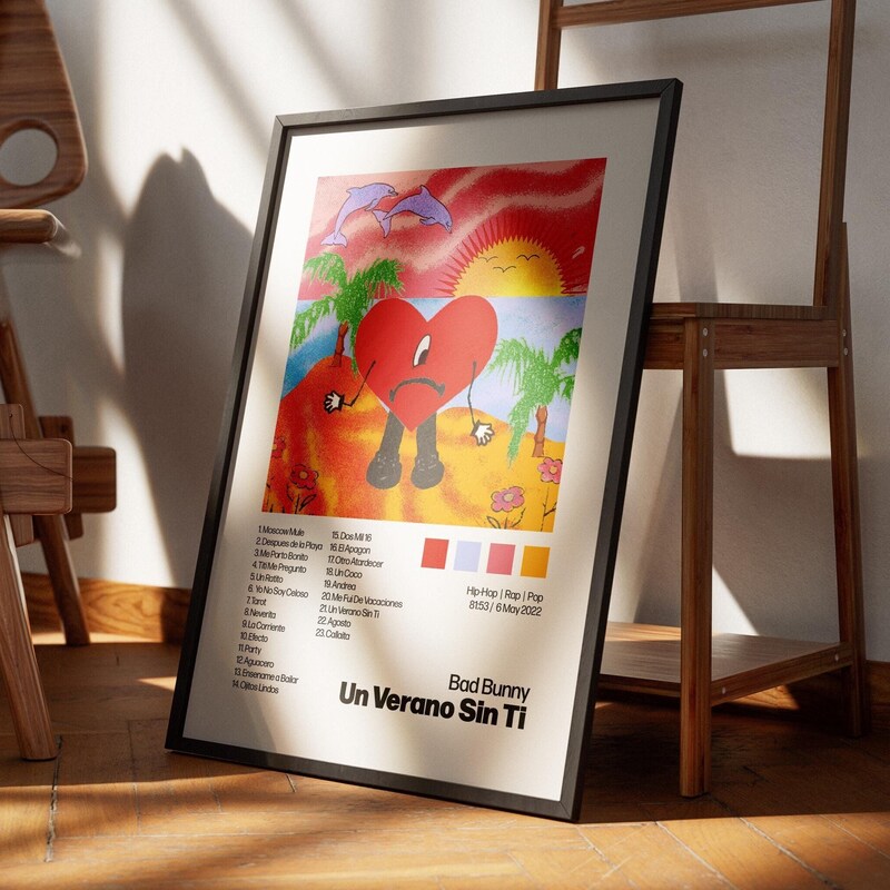 Bad Bunny Poster - Etsy