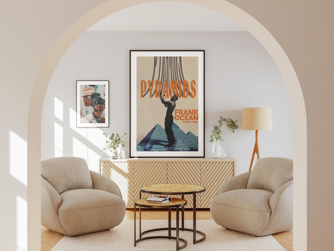 Frank Ocean Poster Pyramids, Trendy Poster, Frank Ocean Print, Music ...