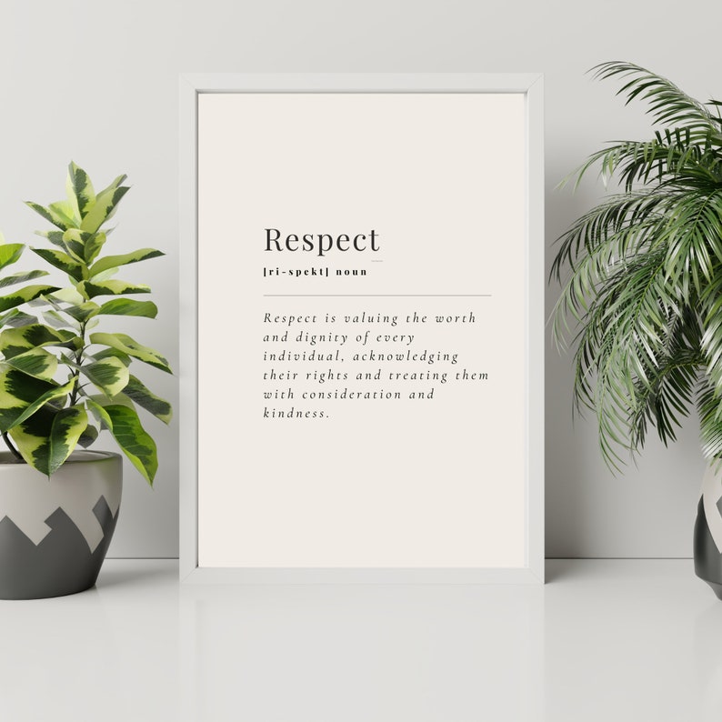 Diversity Definition Poster Inclusivity Wall Art Psychology Print ...
