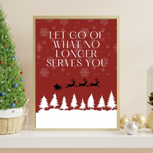 Christmas Mental Health Poster Counselor Office Decor Social Worker ...