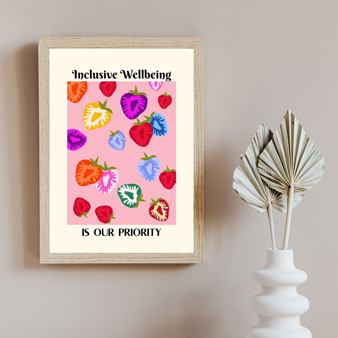 Neurodiversity Poster Counseling Therapy Wall Art Inclusive School ...