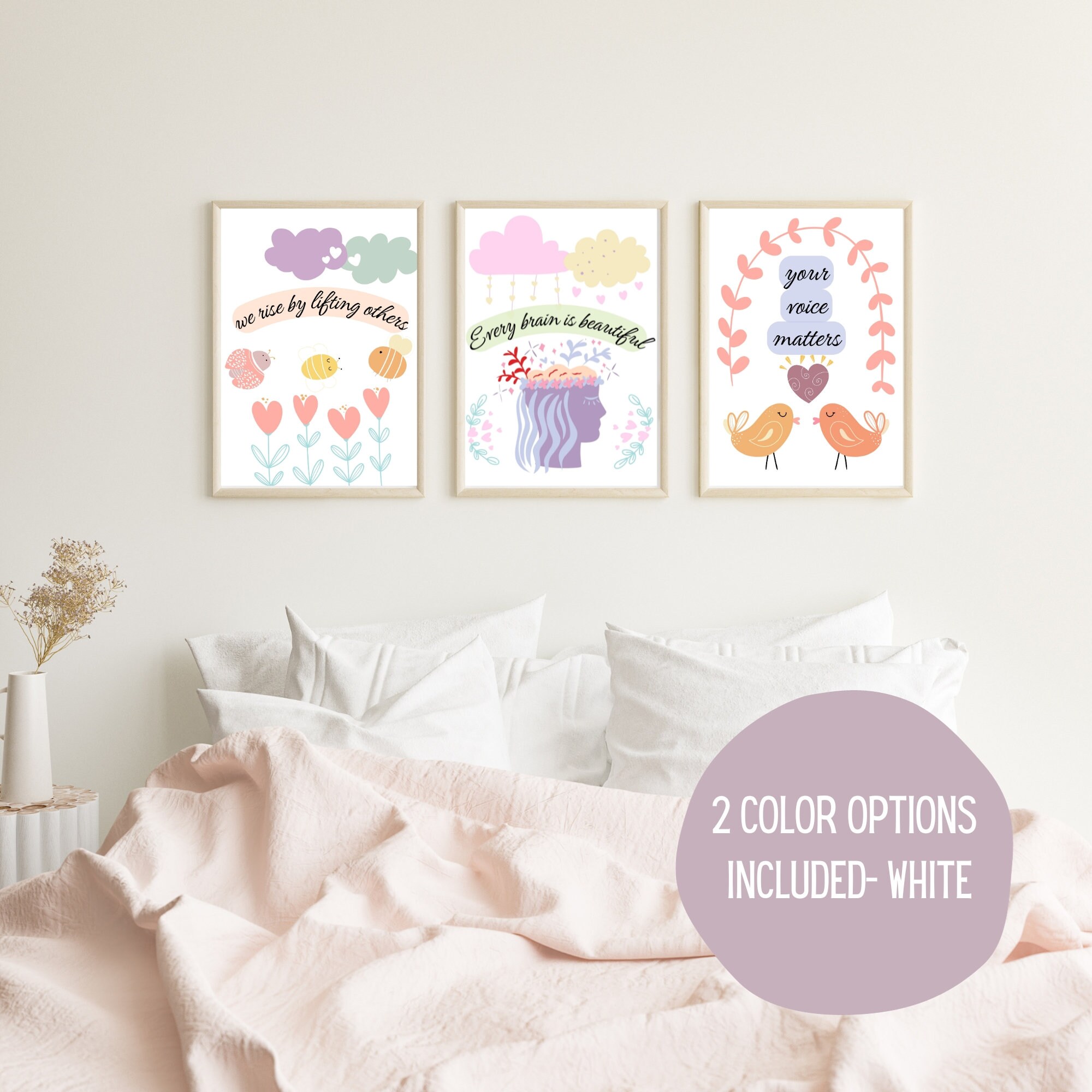 Your Voice Matters Poster Inclusivity Psychology Art Neurodiversity ...