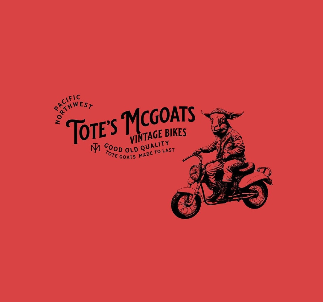 Totes Mcgoats Crew Tee - Etsy