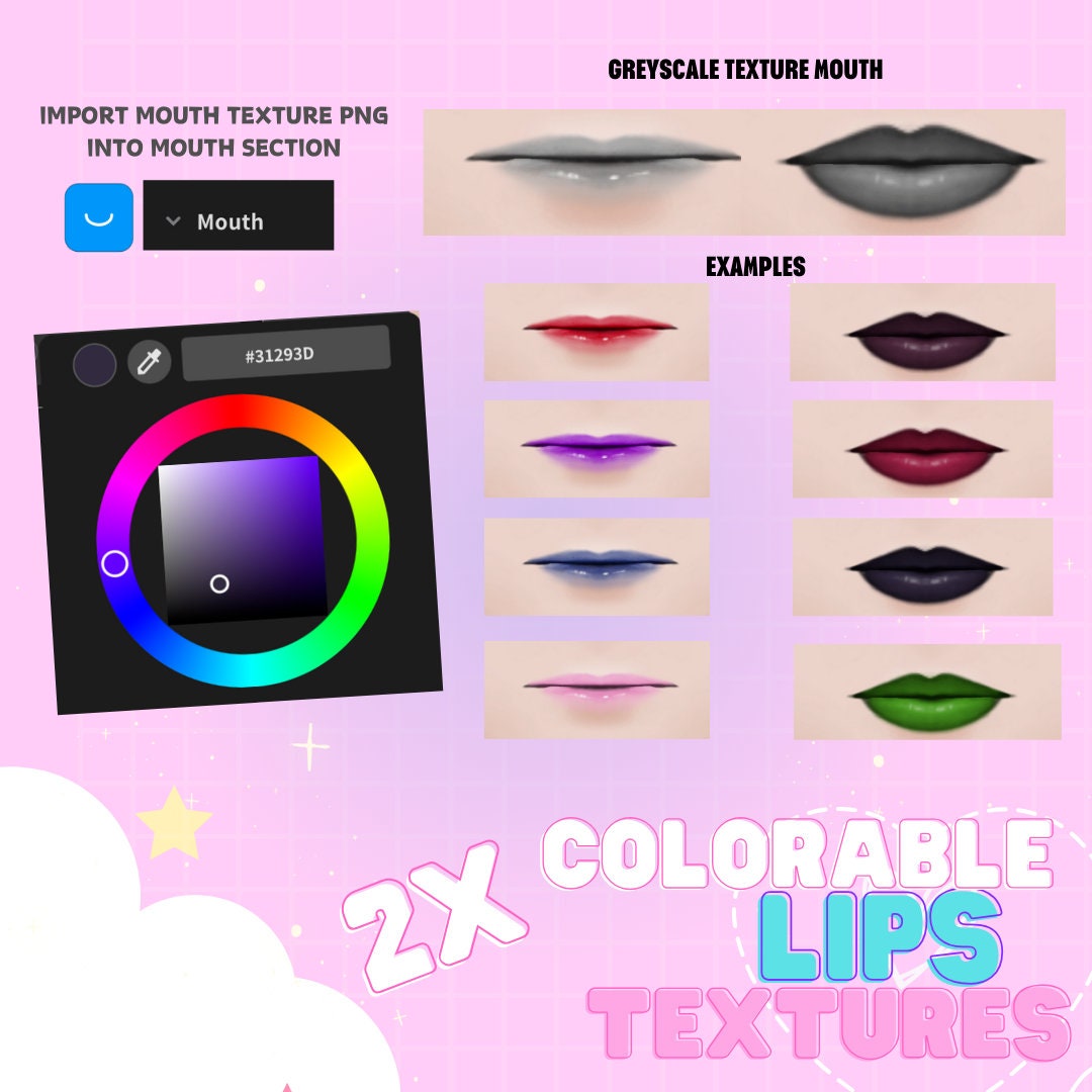 Vroid Face & Body Skin PNG Texture Pack Vtuber Assets for Streaming - Etsy