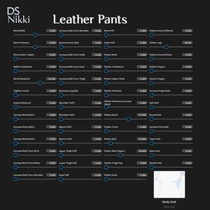 Vroid Vibrant Night Black Leather Strapless Top and Pants Set Clothing ...