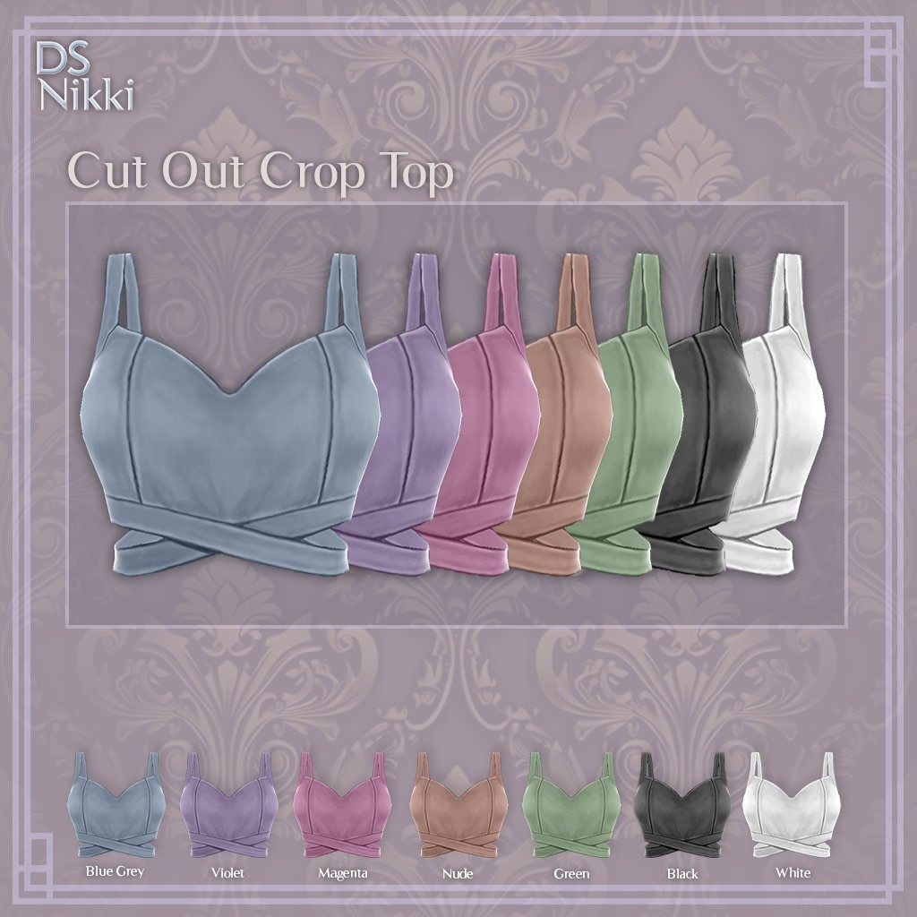 Vroid Studio Cut Out Crop Top Color Set Clothing Textures PNG Cute ...