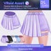 Vroid Studio Outfit – Pleated Skirt With Shorts Set, Vtuber Clothes PNG ...