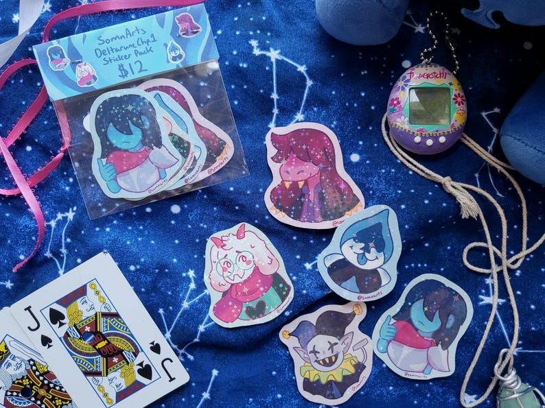 Deltarune Sticker Packs!! - Etsy