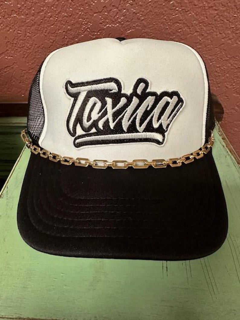 Toxica Hat Patch, Latina Patch, Latina Hat Patch, Hispanic Patch Hat ...