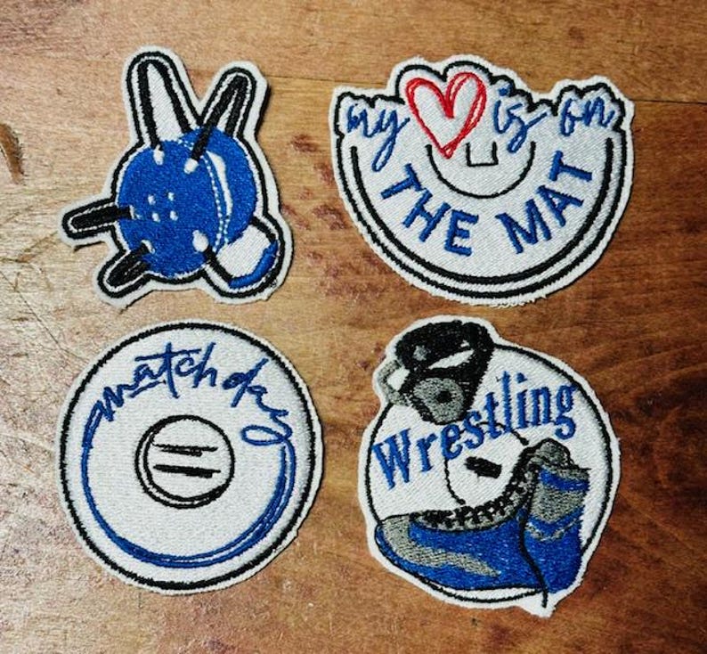 Hat Patches, Hat Patch, Embroidered Patch Hat, Wrestling Patch ...