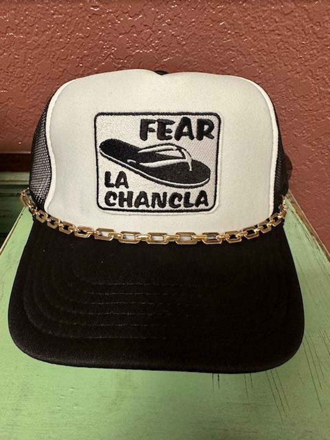 Fear La Chancla Hat Patch, Latina Patch, Latina Hat Patch, Hispanic ...
