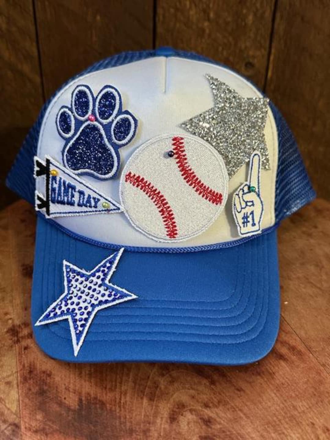 Hat Patches, Hat Patch, Embroidered Patch Hat, Baseball Patch, Paw ...