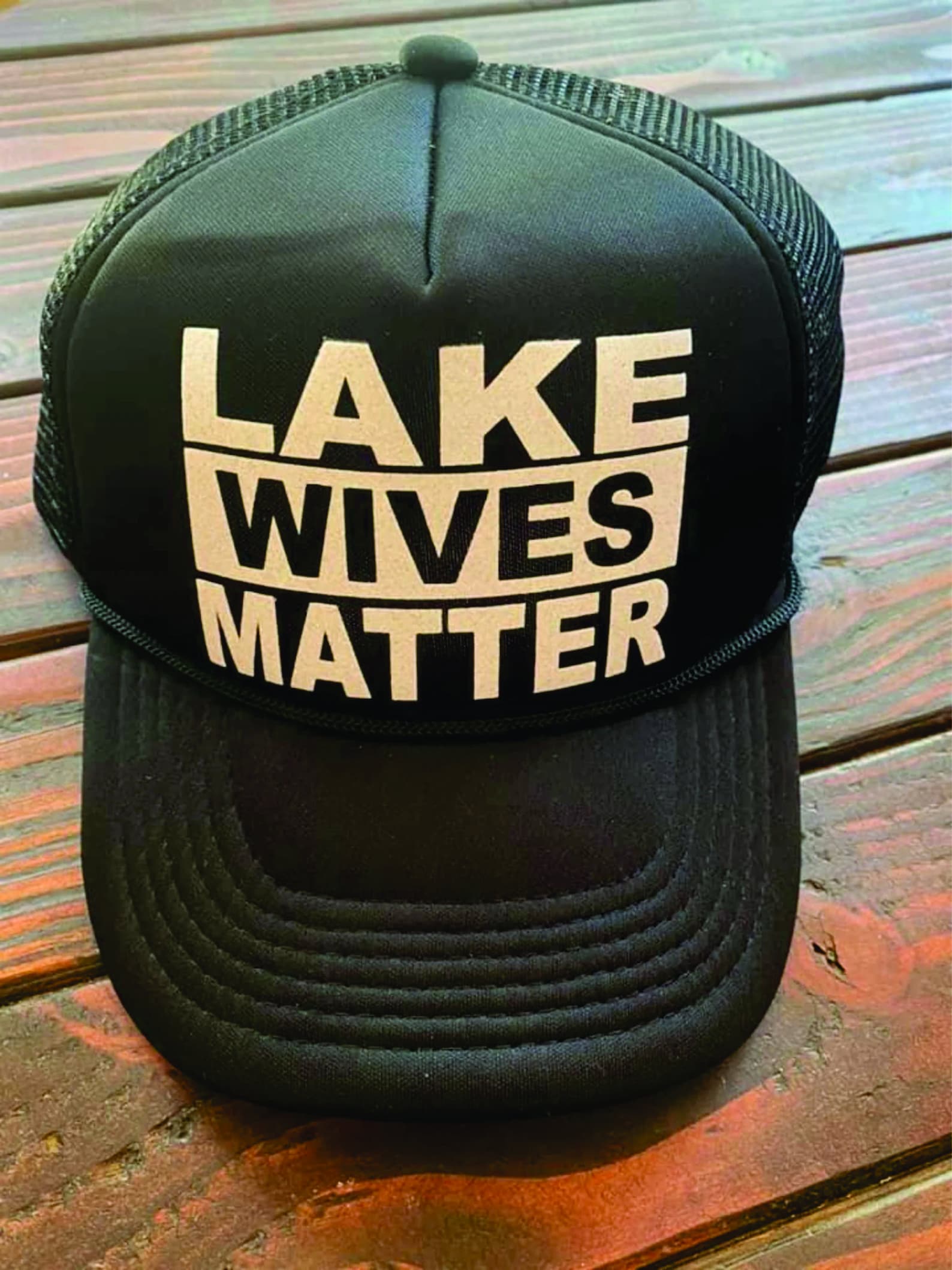 Lake Wives Matter Hat, Lake Hat, Foam Hat, Hat - Etsy