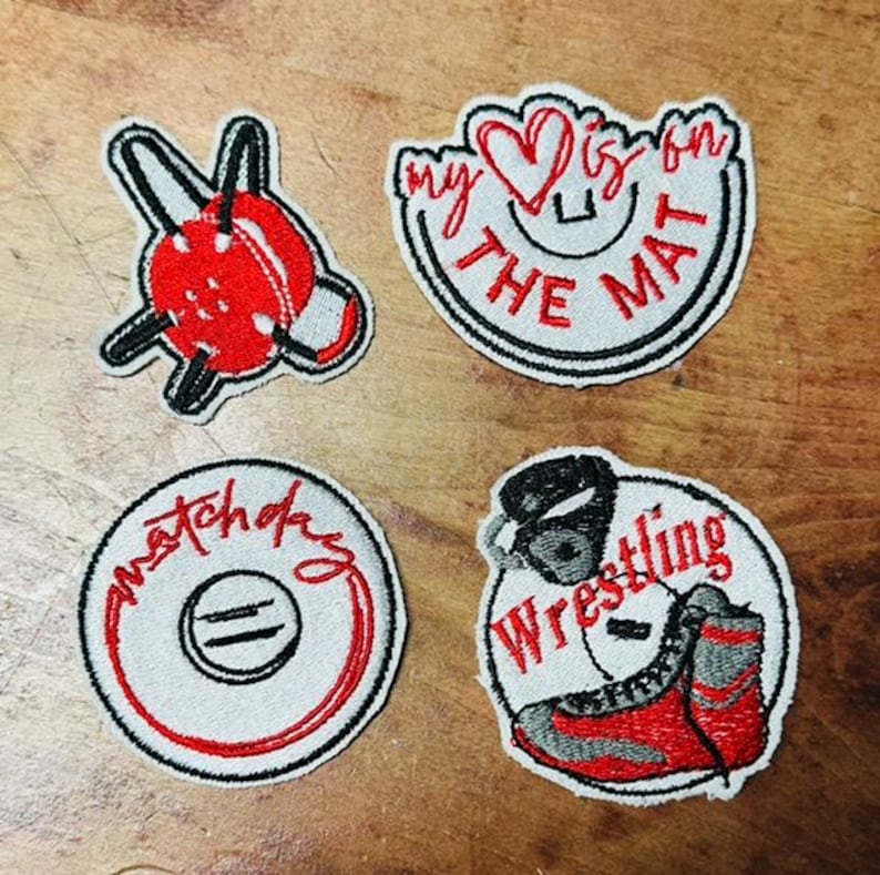 Hat Patches, Hat Patch, Embroidered Patch Hat, Wrestling Patch ...