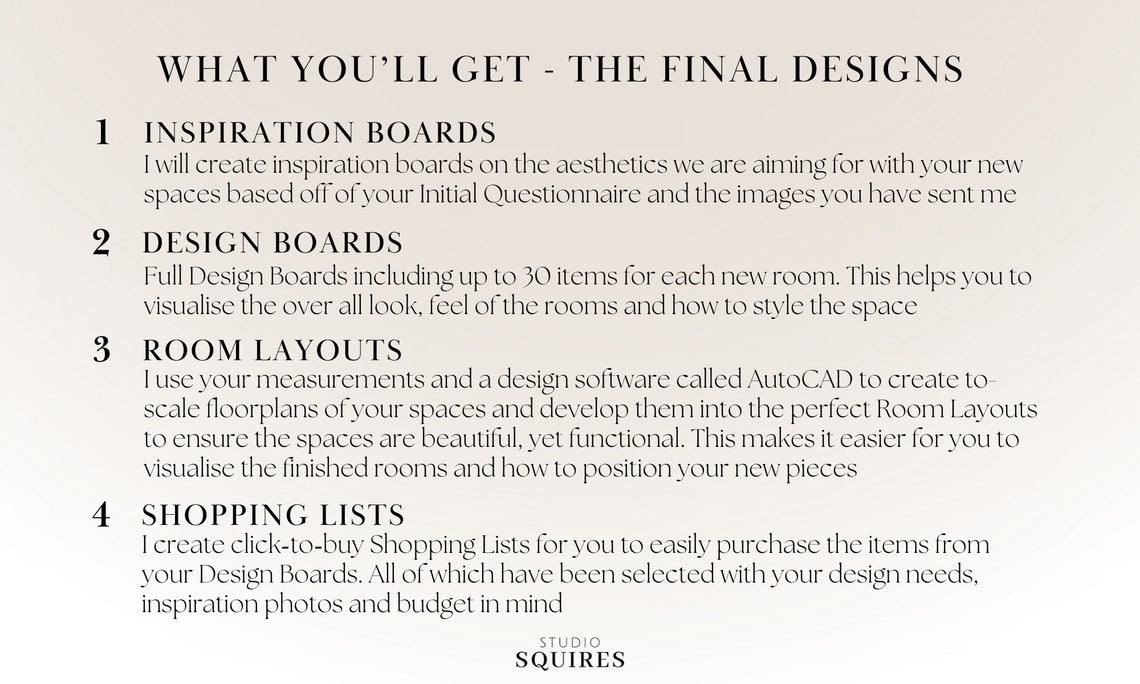 3 Room Custom Virtual Interior Design Full Interior Design Service ...