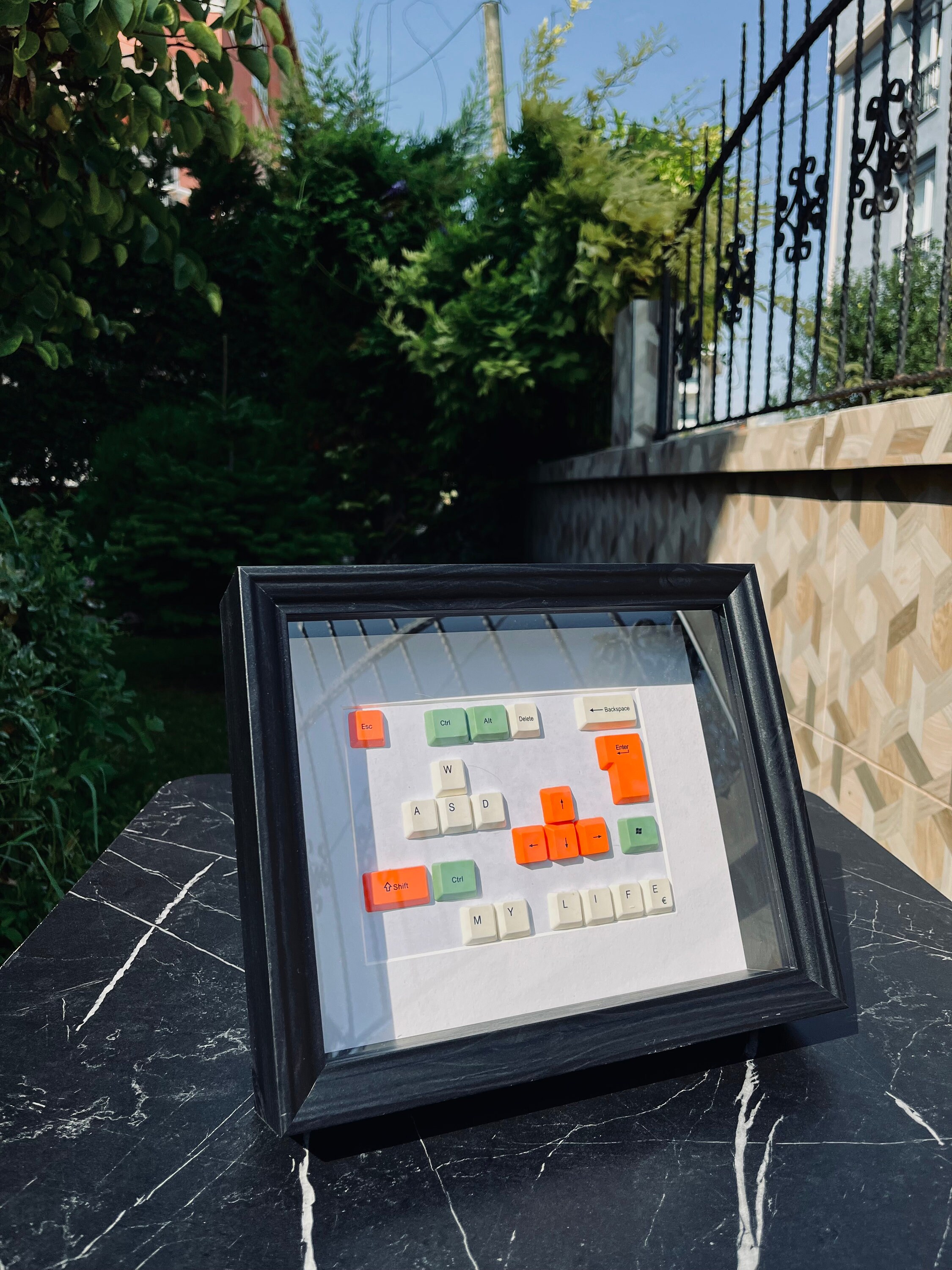 Keyboard Keys Diorama - Etsy