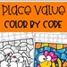 Place Value Color by Code - Etsy