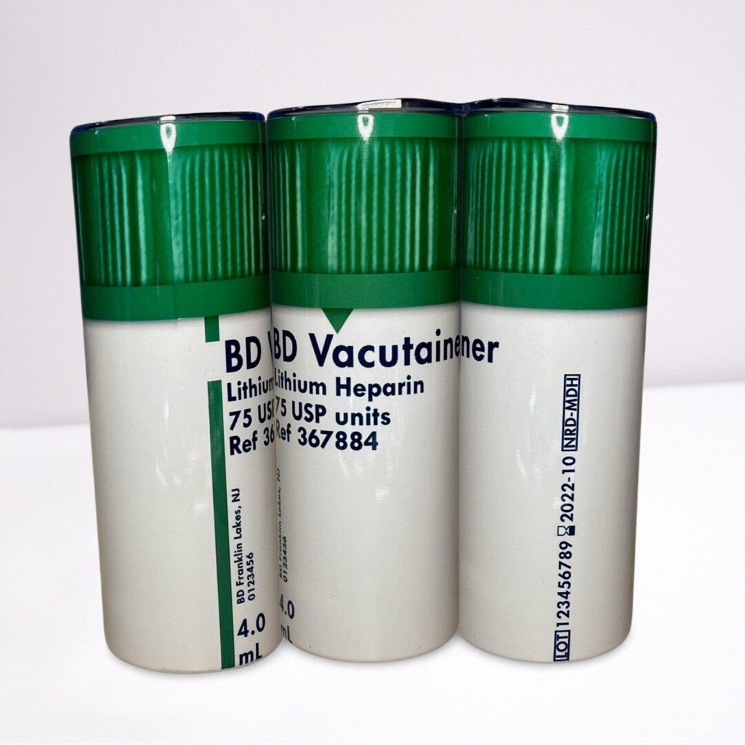 Lab Tubes Vacutainer 20 Oz Stainless Steel Skinny Tumbler Blue Green ...