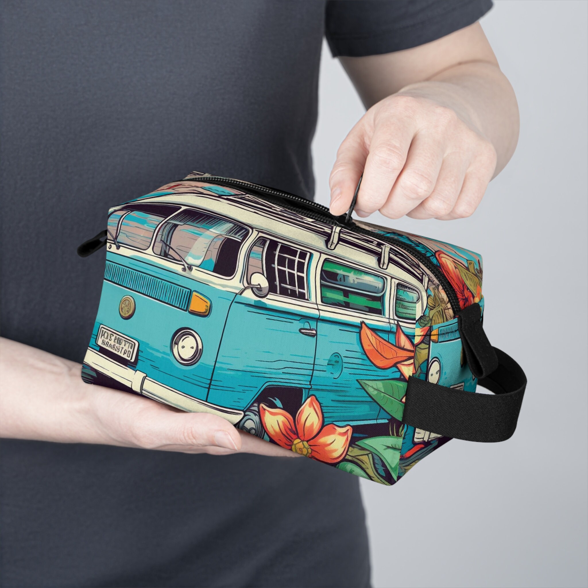 VW Combi Toiletry Bag, VW Campervan, Fun Toiletry Bag, Combi Gift, VW Combi Fan, Funny Gift ...