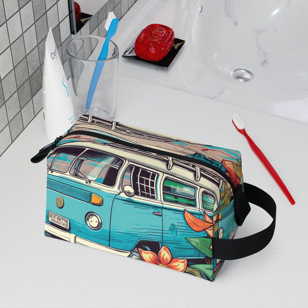 VW Combi Toiletry Bag, VW Campervan, Fun Toiletry Bag, Combi Gift, VW Combi Fan, Funny Gift ...