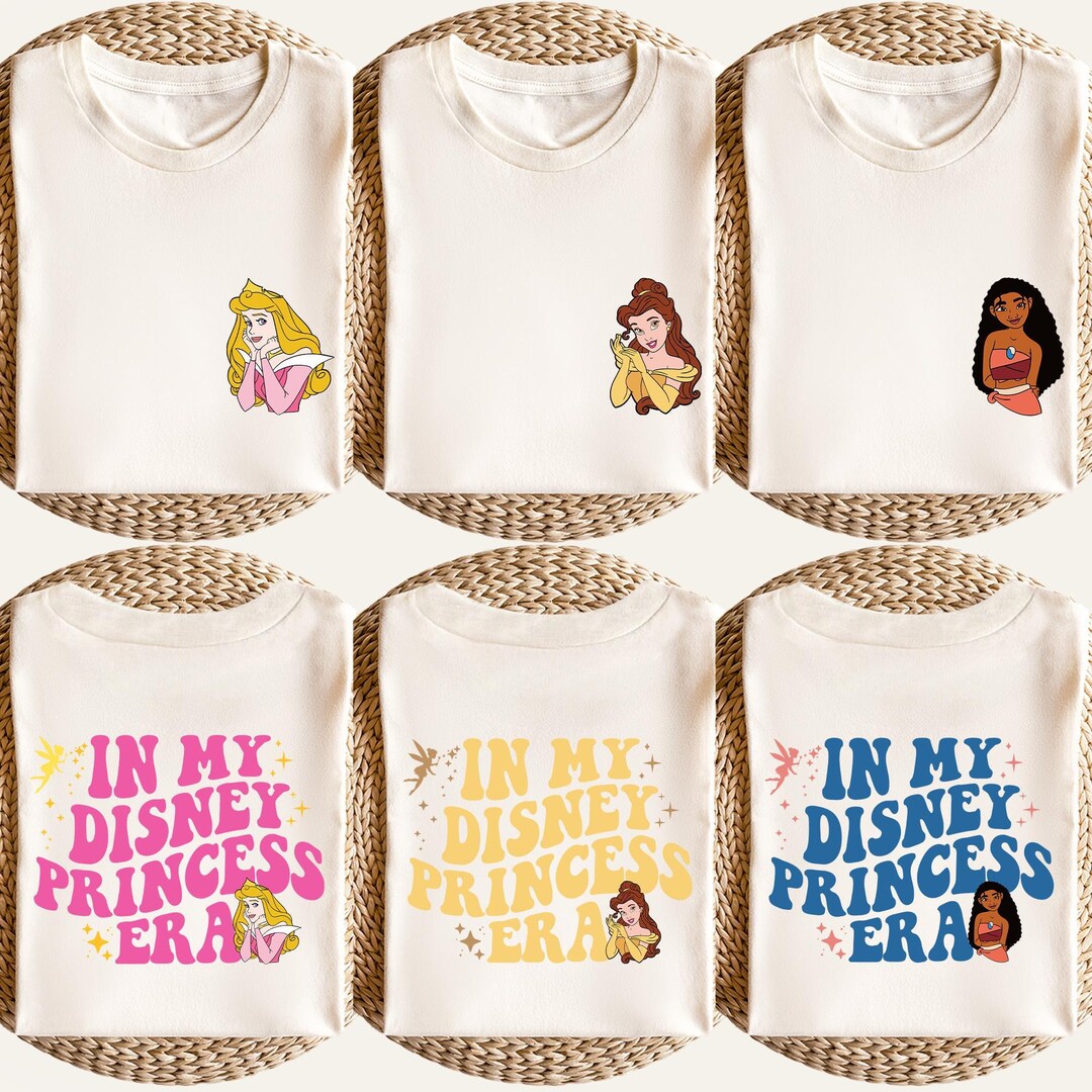 Disney Princess Shirt, in My Disney Princess Era Sweatshirt ...