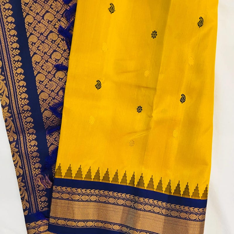 Silk Sarees No Border - Etsy