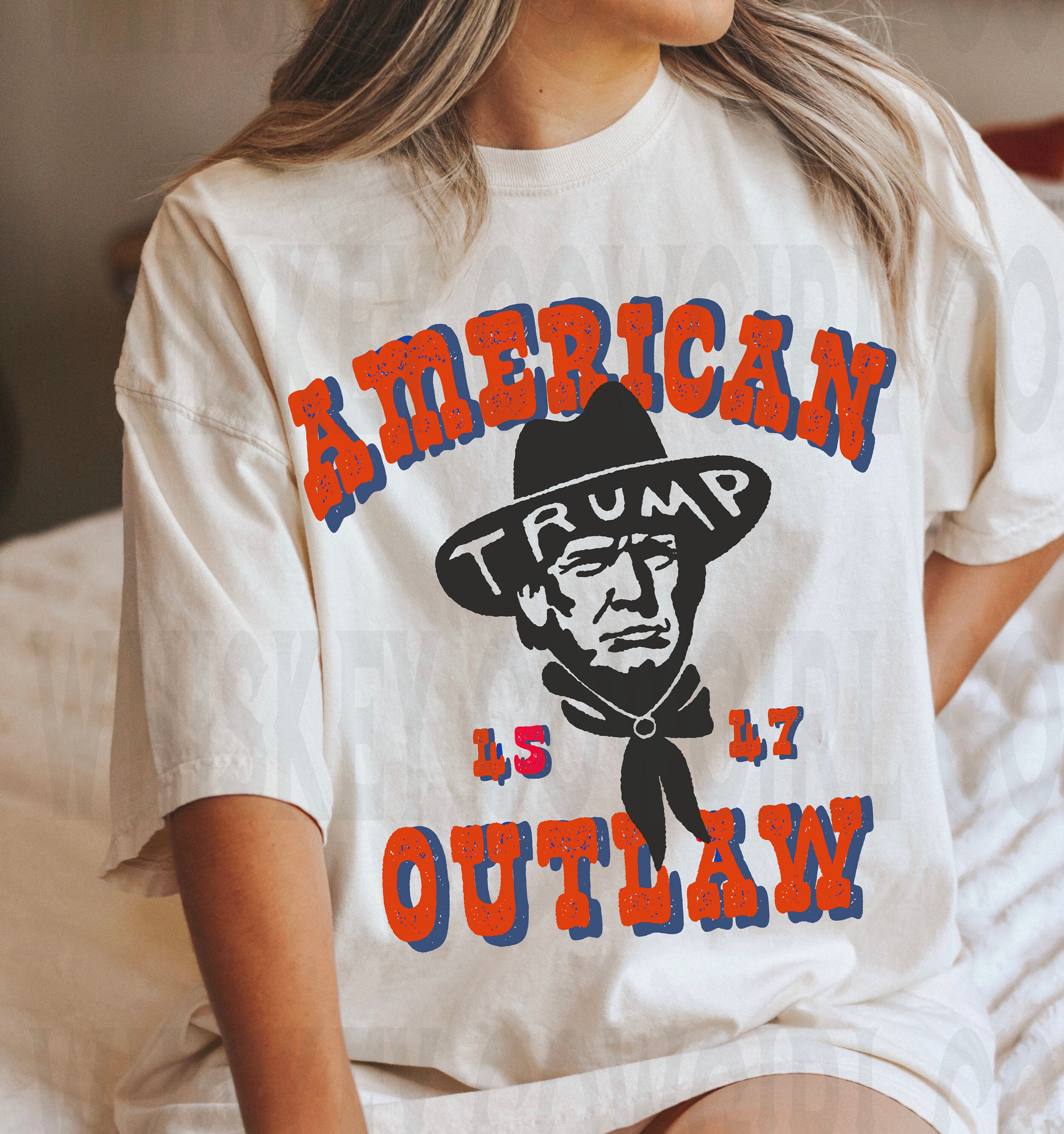 American Outlaw Tee, Outlaw President Tee, Trump Tee, Trump T-shirt ...