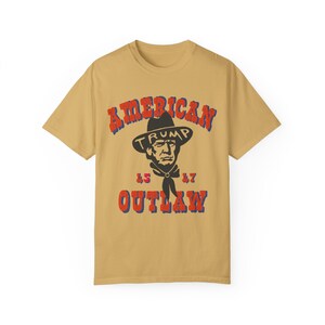 American Outlaw Tee, Outlaw President Tee, Trump Tee, Trump T-shirt ...