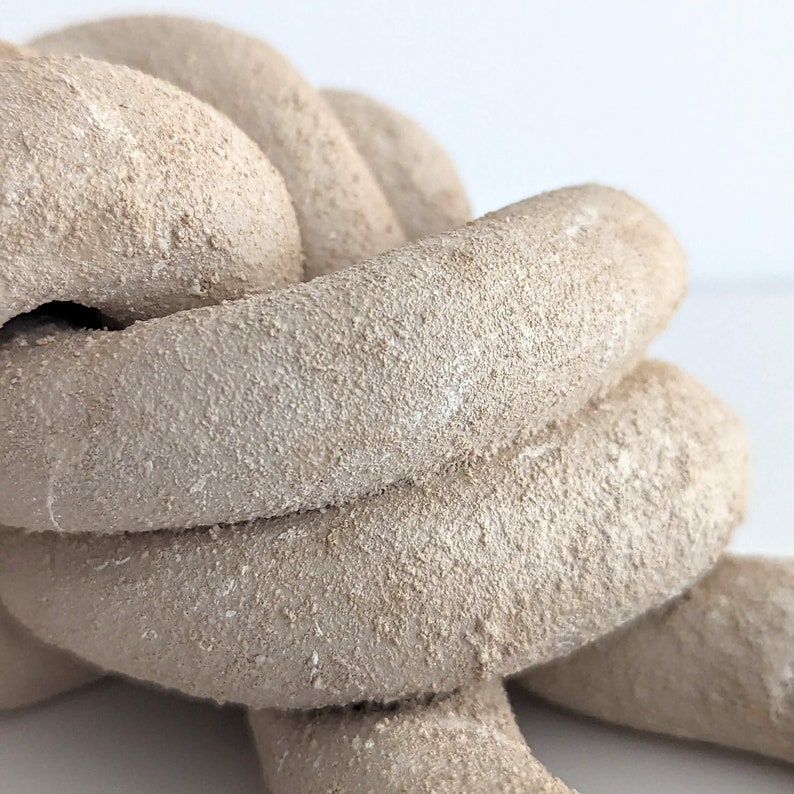 Decorative Stone Knot Interior Decorative Object to Place on Coffee ...