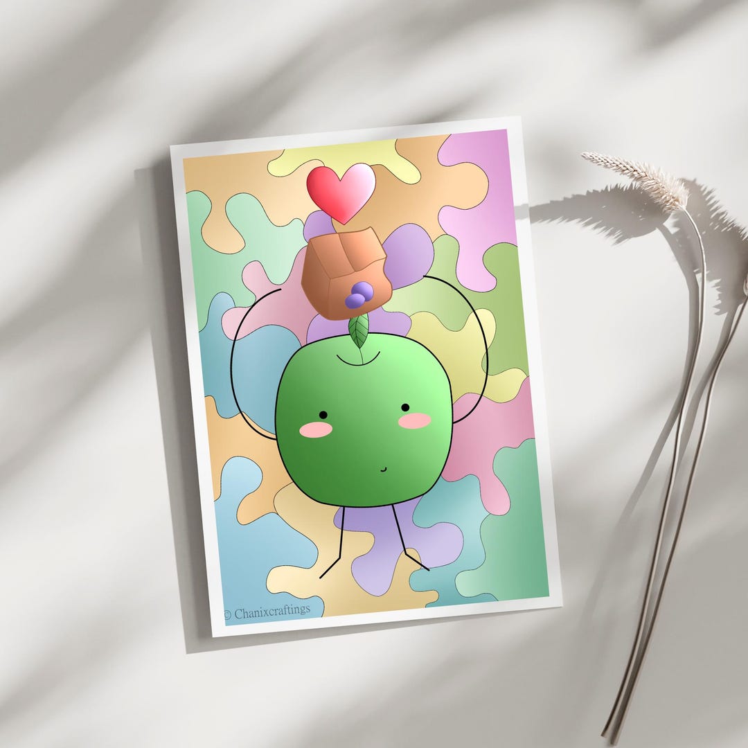 Stardew Valley Junimo Artwork Whimsical and Colorful Wall Decor ...
