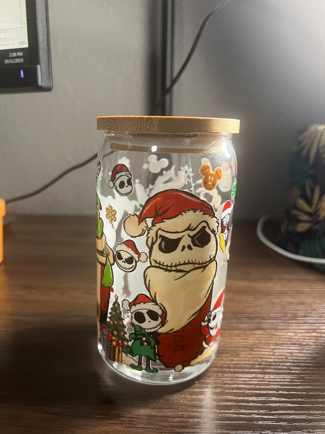 16oz Glass Libbey Nightmare - Etsy